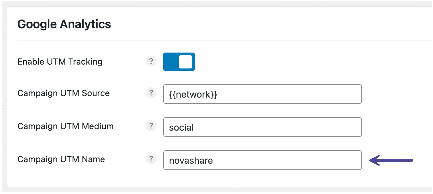 How to configure UTM parameters for Google Analytics - Novashare