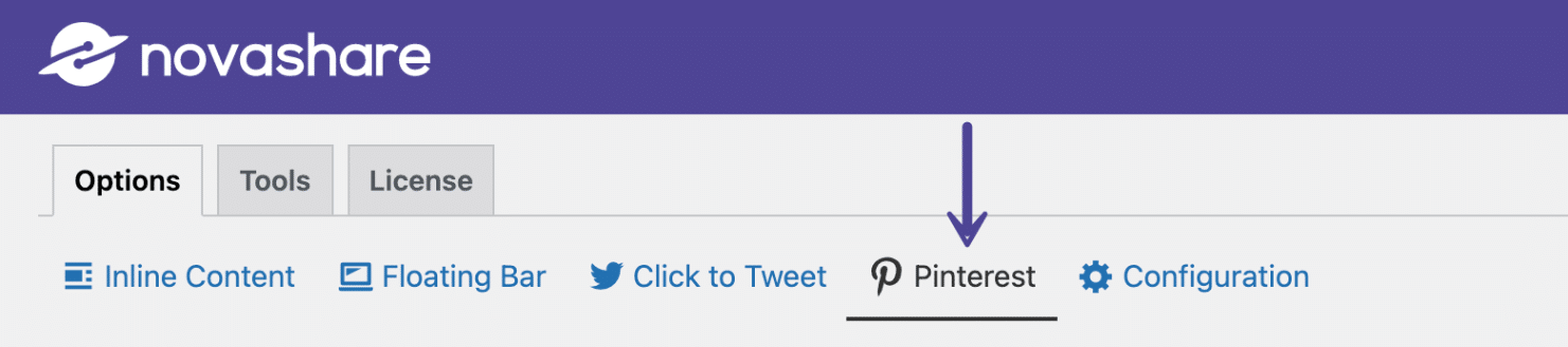 How to use Pinterest image hover pins - Novashare