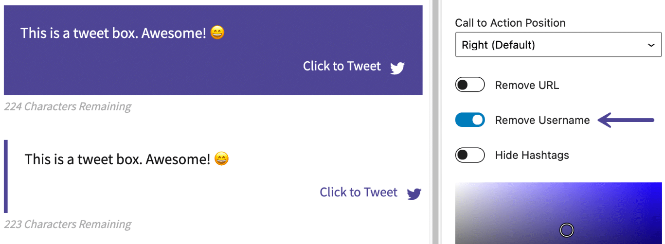 How to customize your Click to Post (X) settings - Novashare