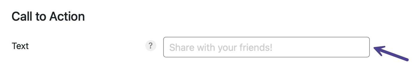 How to add call to action (CTA) on your inline social share buttons