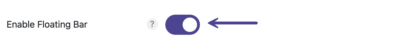 How to enable floating bar share buttons - Novashare