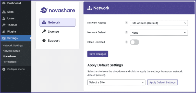 Features - Novashare